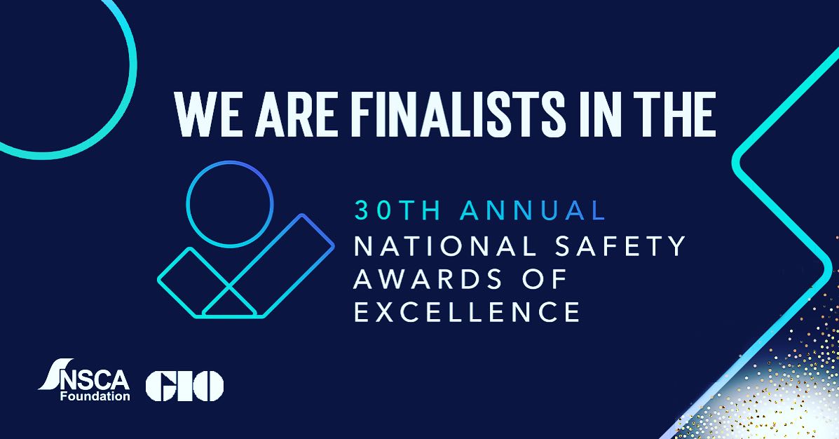 FINALIST 2023 NSCA Foundation “Best Communication of a Safety Message ...